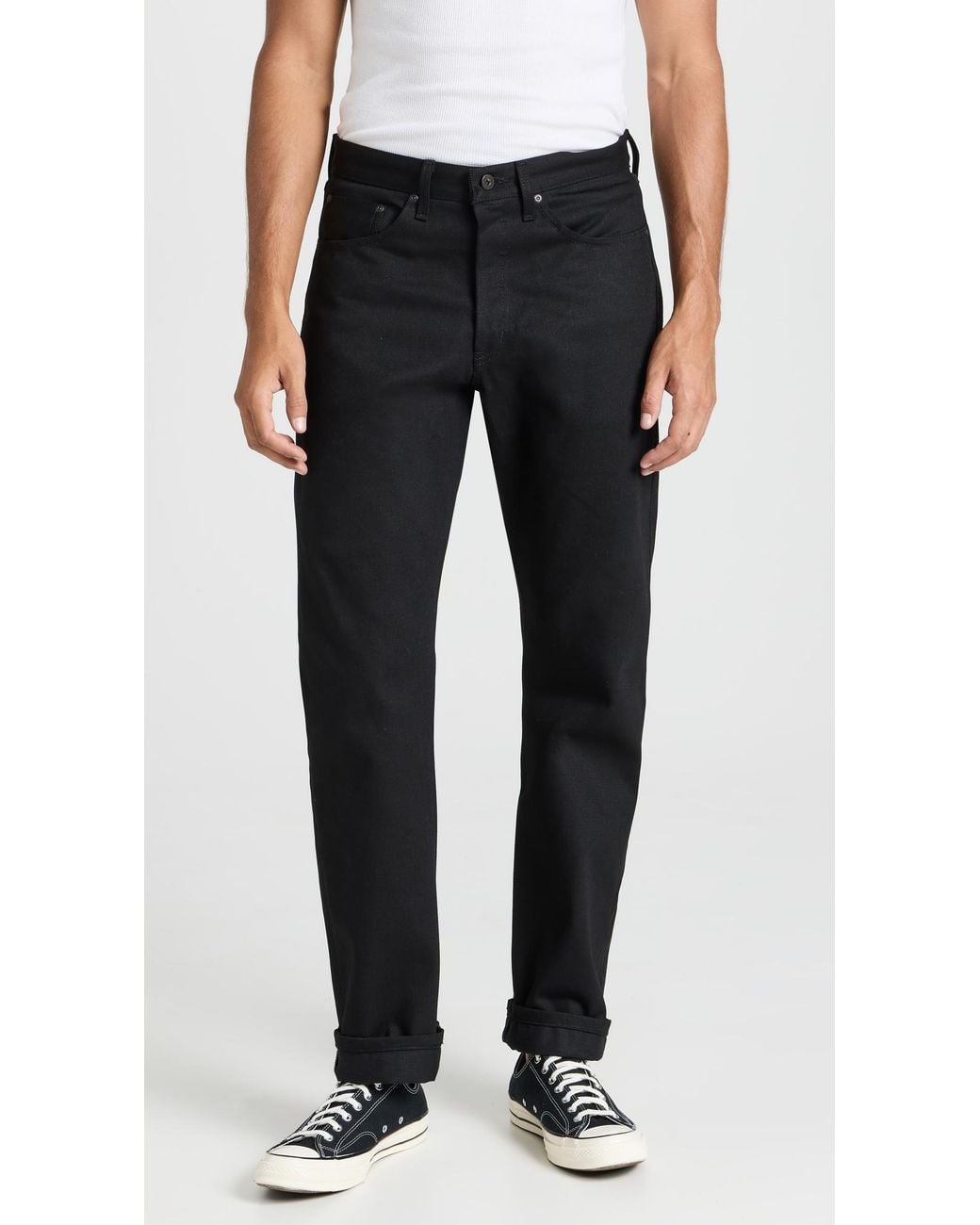Naked & Famous True Guy in Black for Men | Lyst