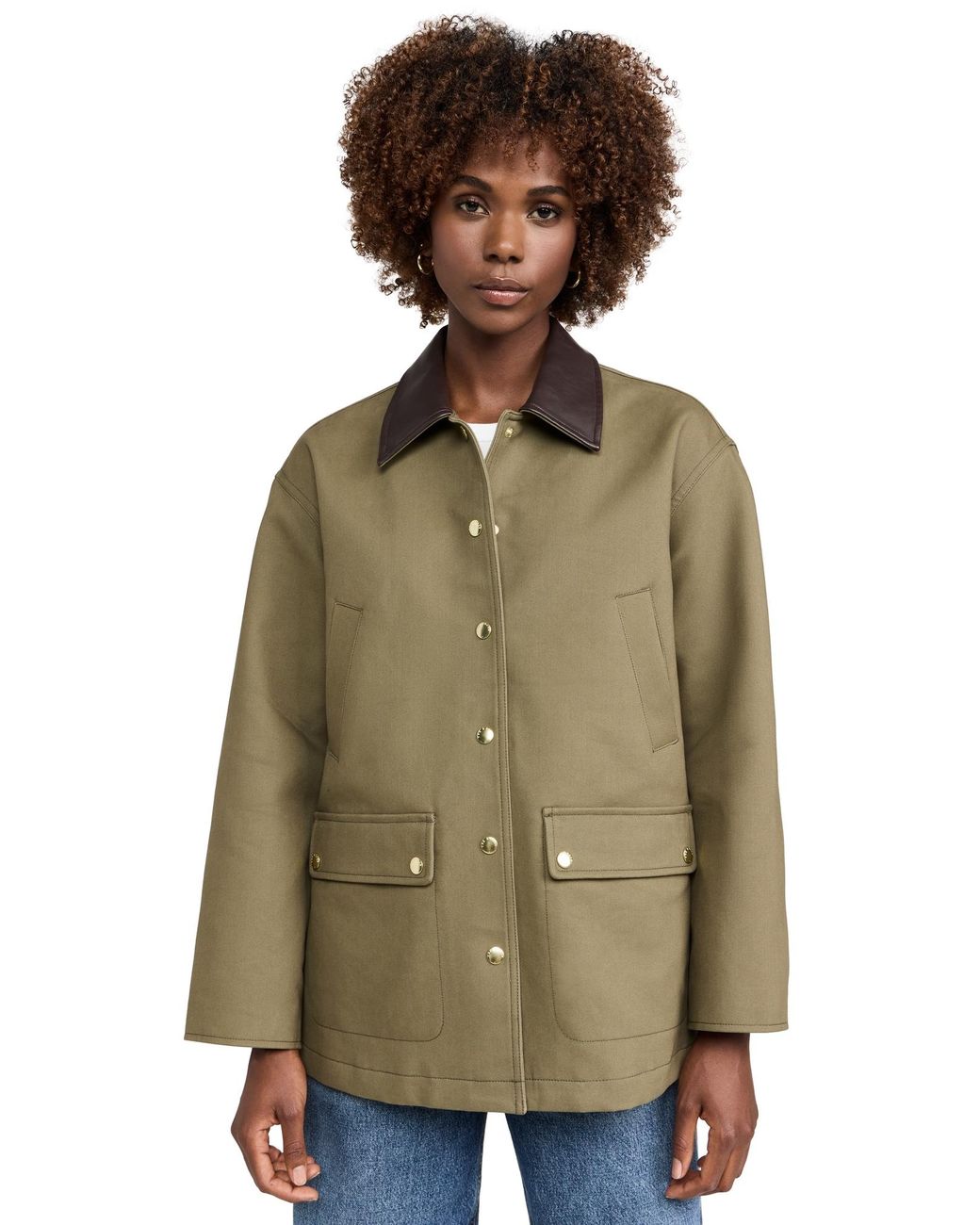 Rag & Bone Cassidy Barn Jacket in Green | Lyst
