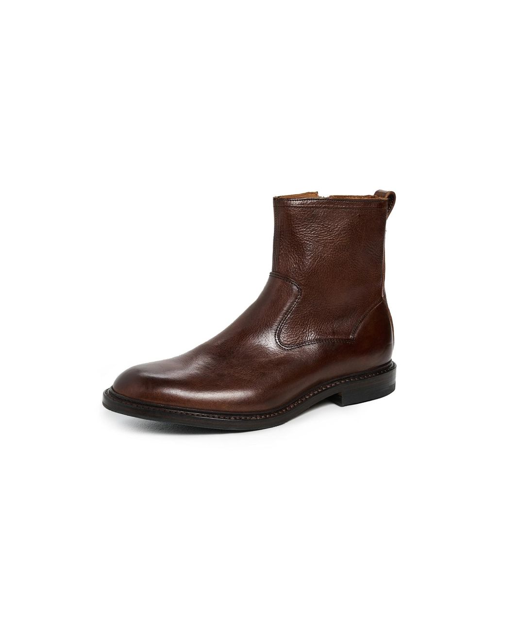 Allen Edmonds Tompkins Leather Western Boots in Brown for Men | Lyst