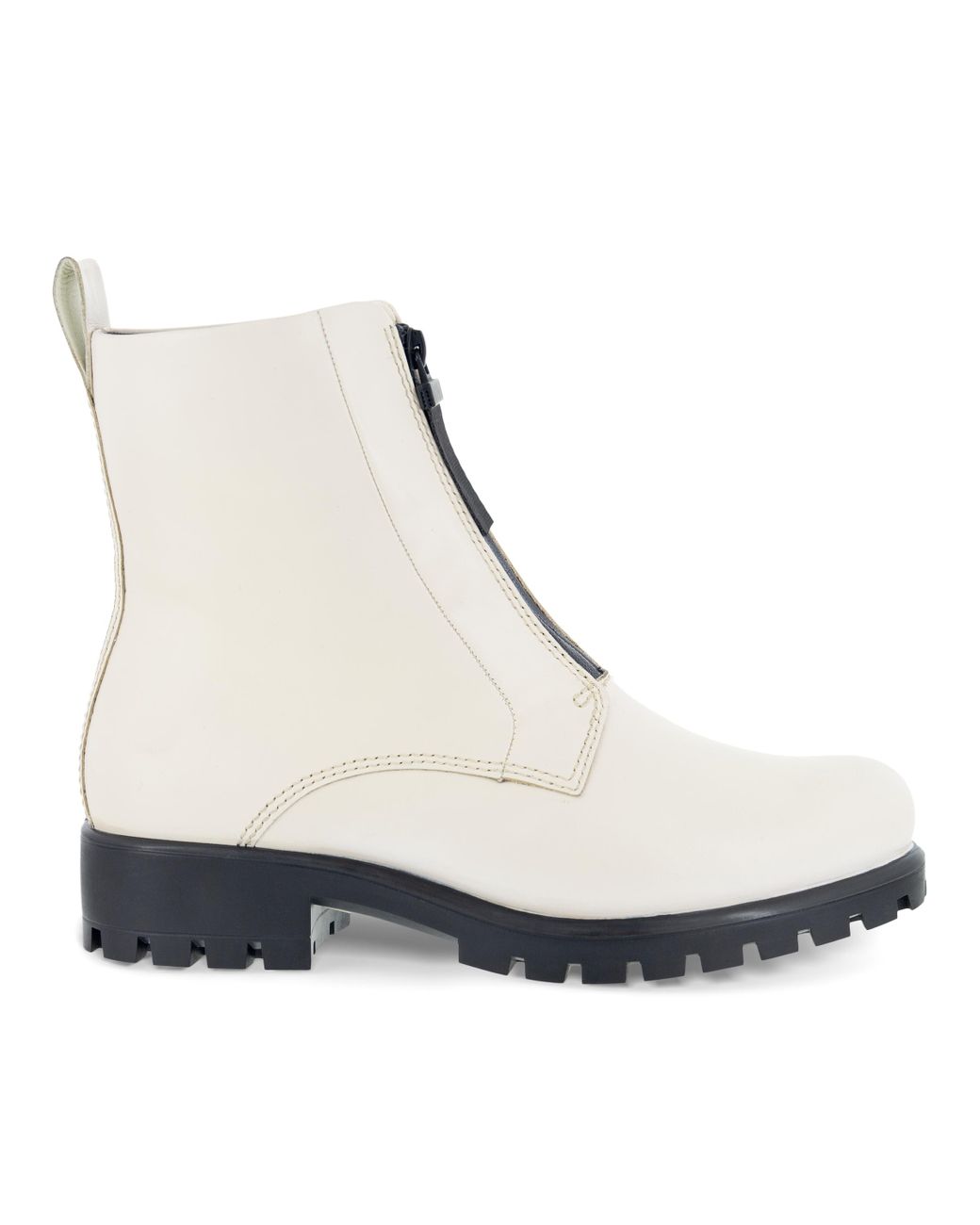 Ecco Modtray Zip Mid Boot in White | Lyst