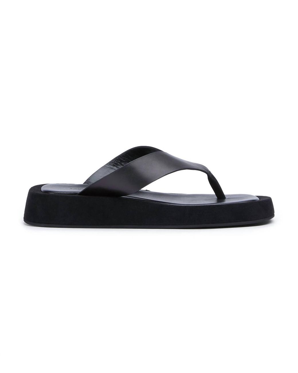 Tony Bianco Ives Thong Sandals in Black | Lyst