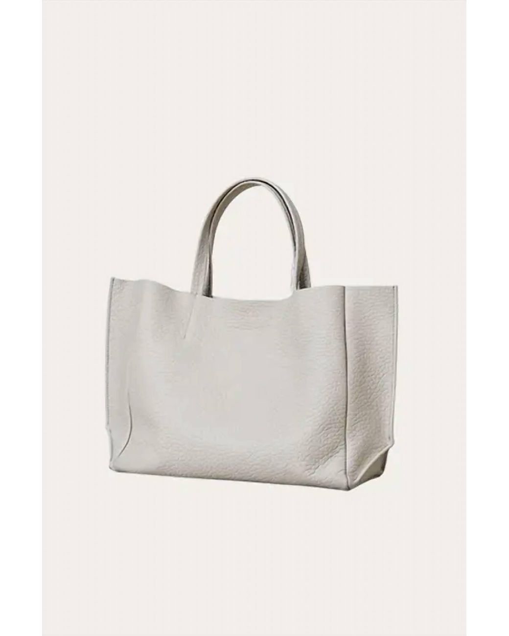 Ampersand As Apostrophe Sideways Large Tote Bag in Natural | Lyst