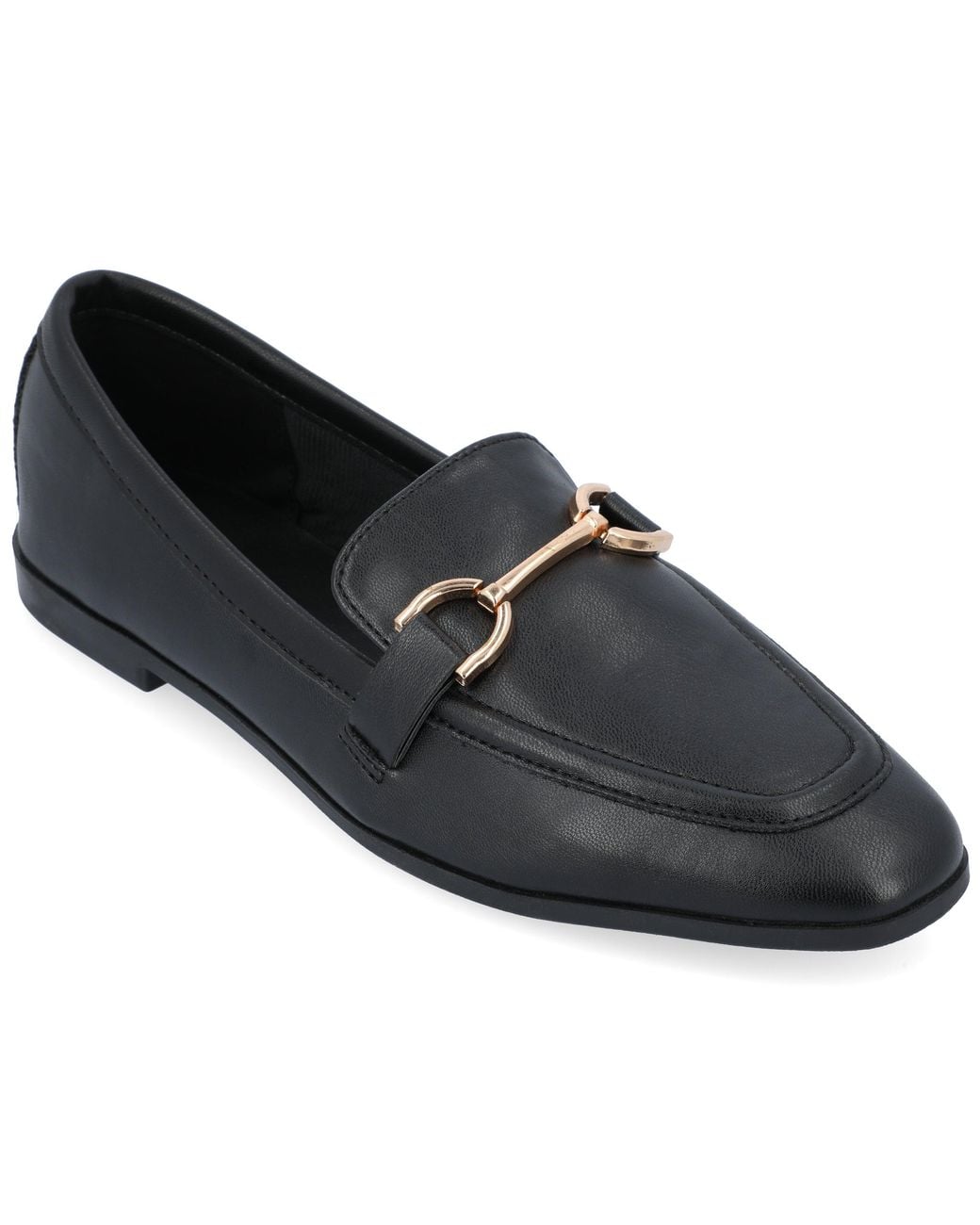 Journee Collection Collection Tru Comfort Foam Mizza Flats in Black | Lyst