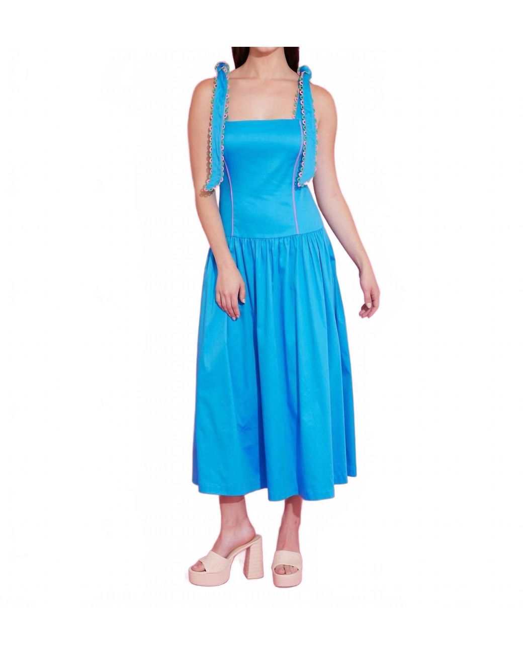 Alden Adair Anna Kate Dress in Blue | Lyst