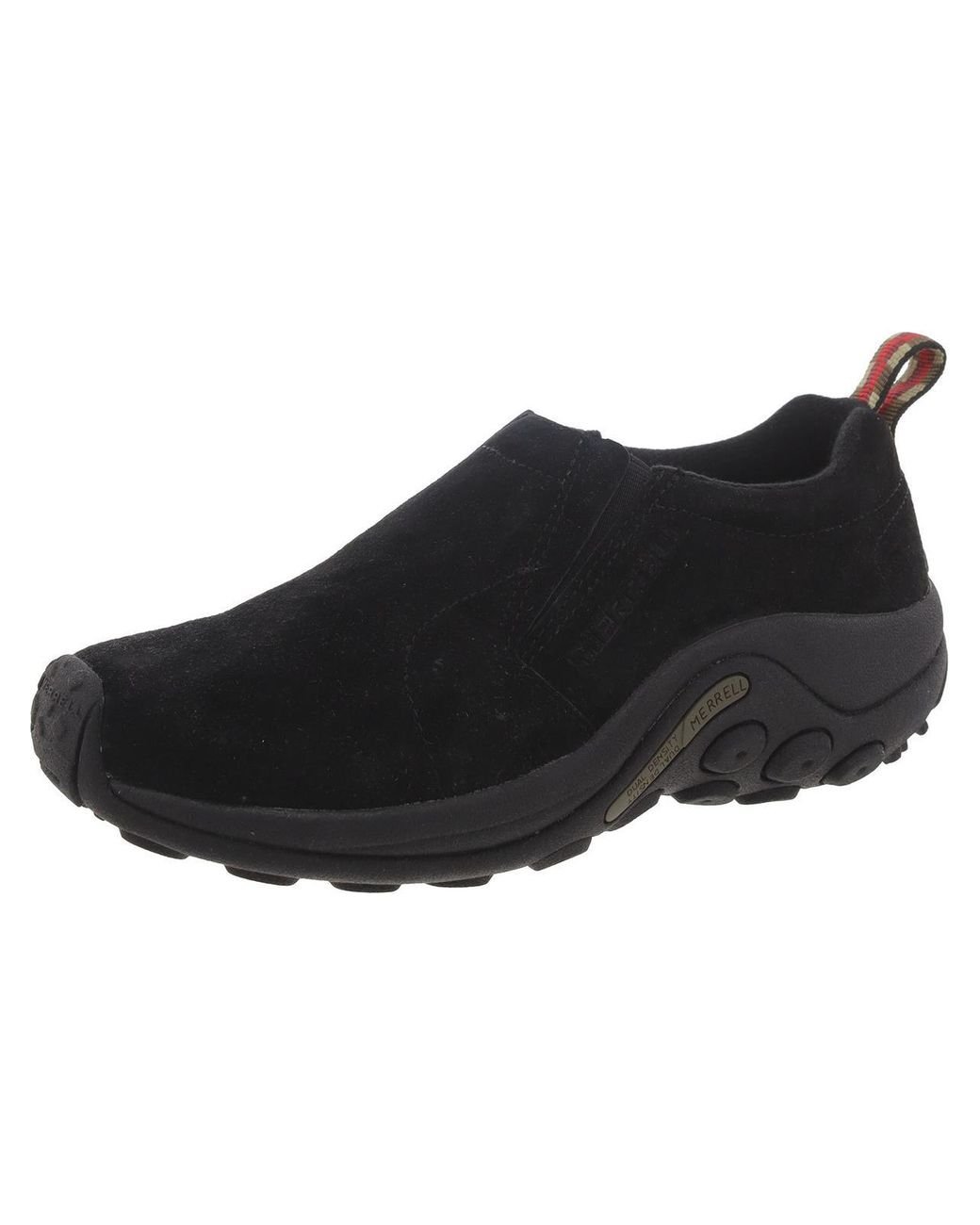 Merrell Leather Lifestyle Slip-On Sneakers in Black | Lyst