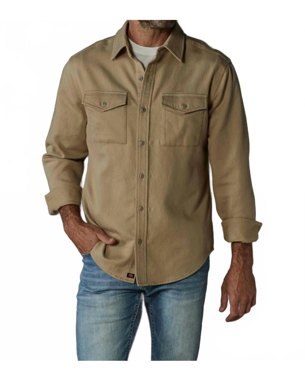 The Normal Brand Big Jake Shirt Jacket in Green for Men | Lyst