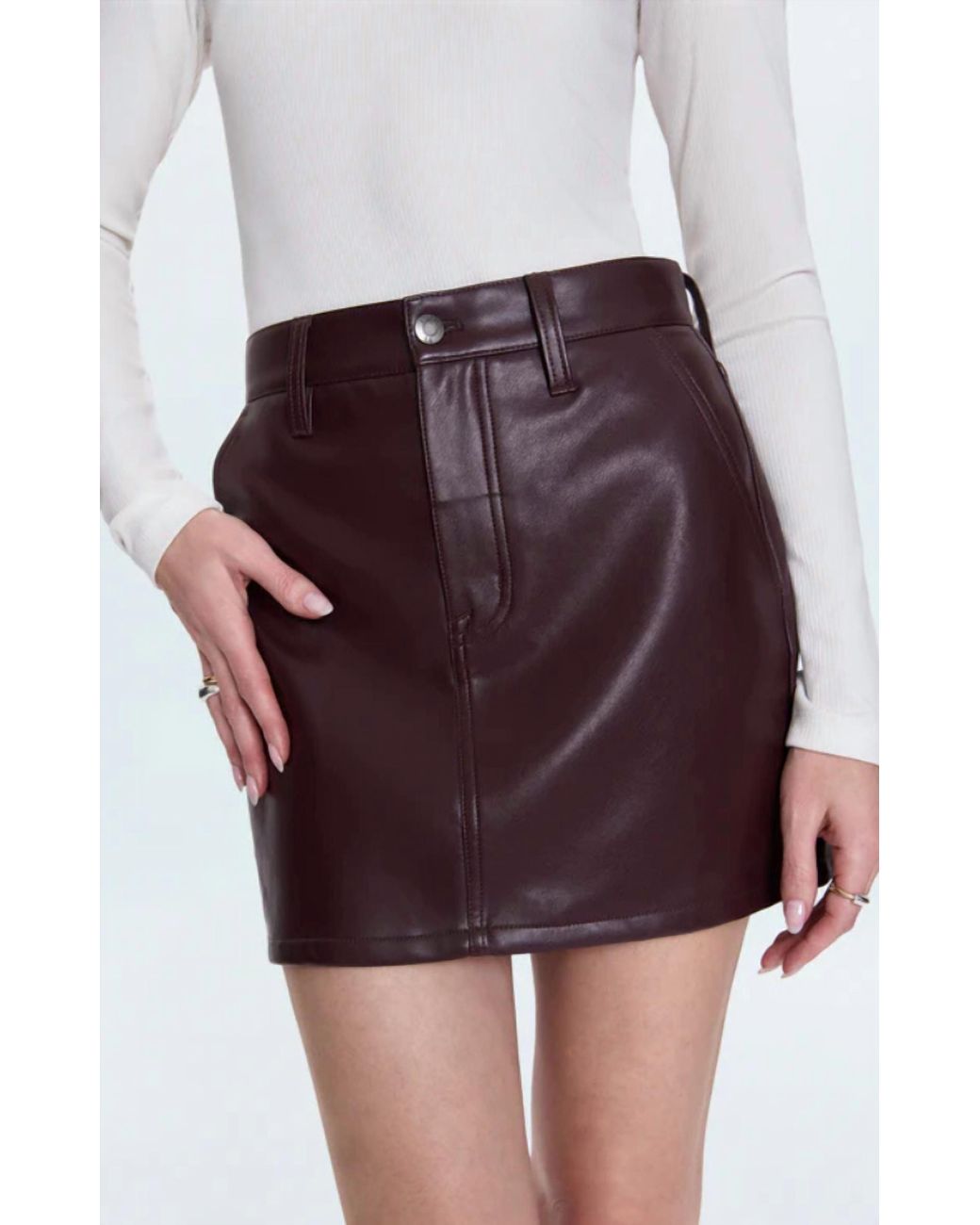 Pistola Abi Mini Skirt in Red | Lyst