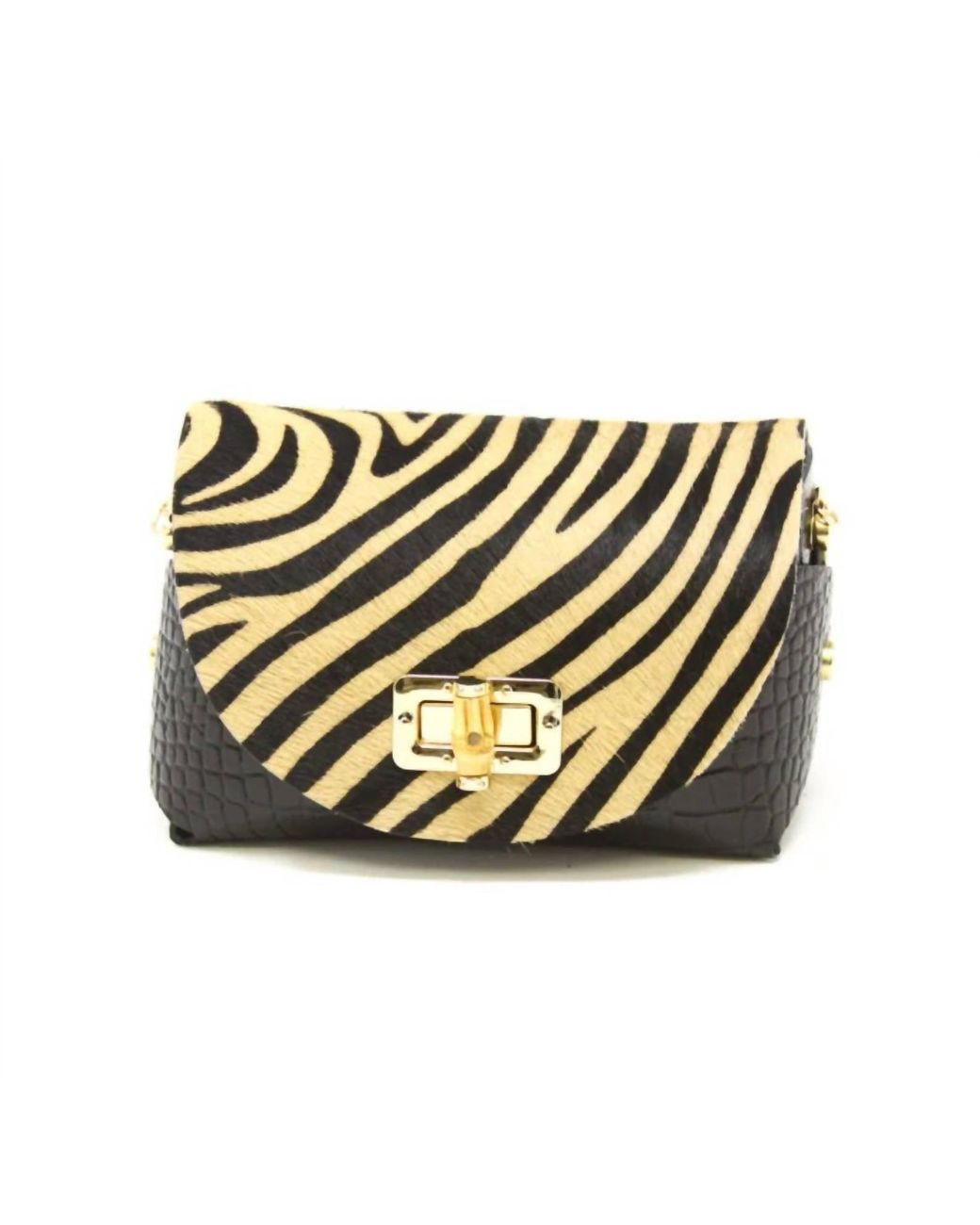 German Fuentes Leather Pouch Crossbody Bag in Metallic | Lyst