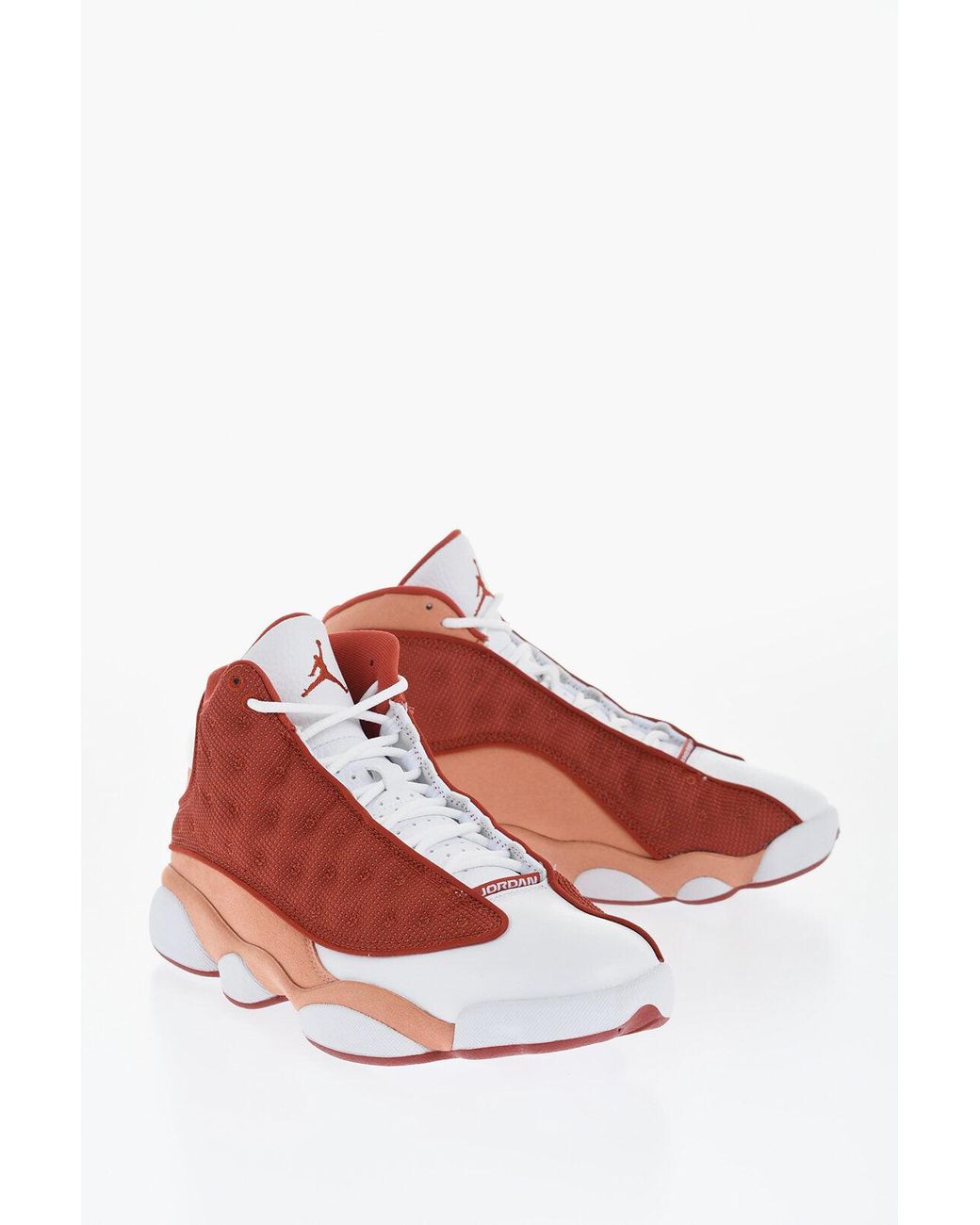 Nike Air Jordan Faux Leather And Fabric 13 Retro High-Top Sneaker in ...