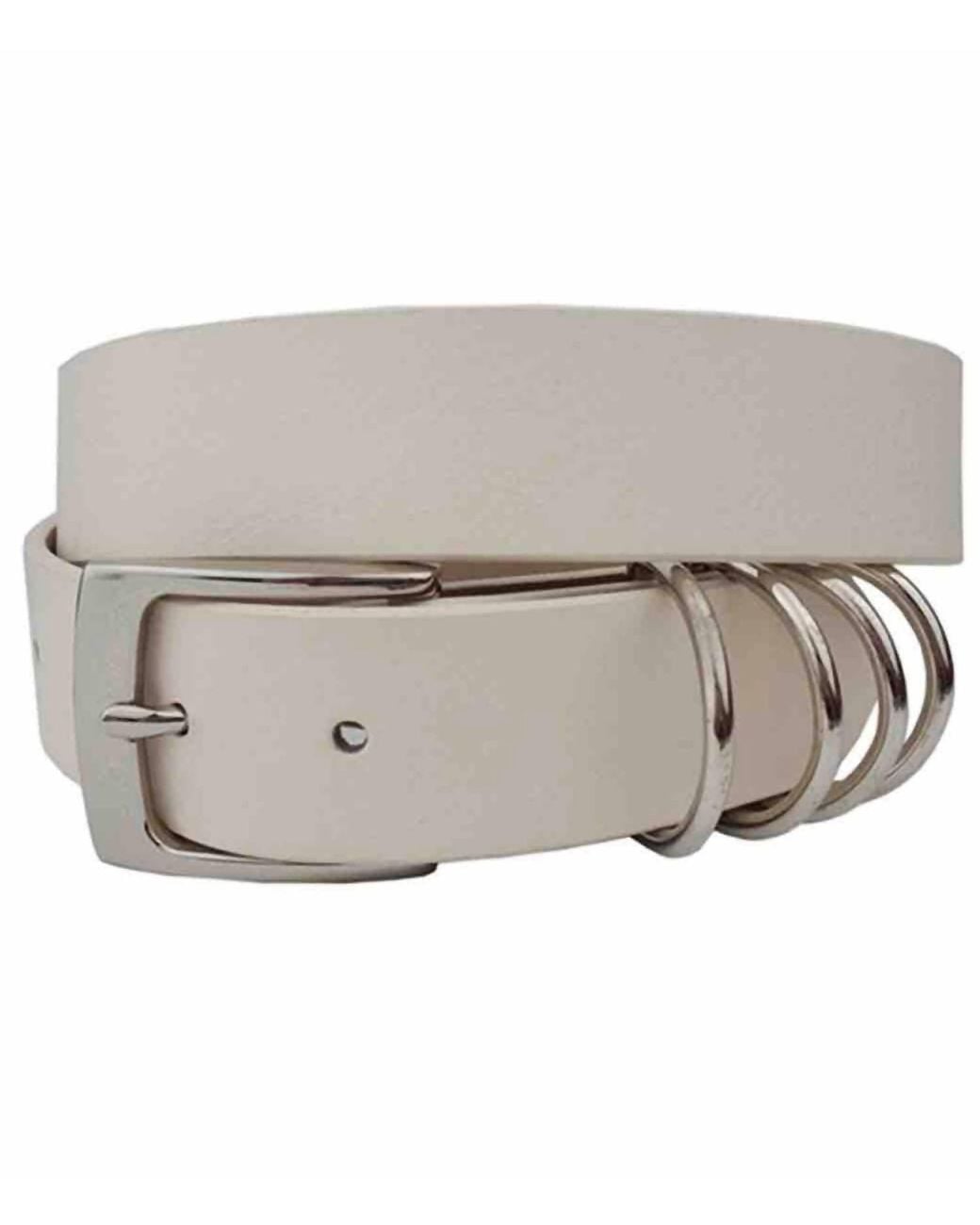Anzell Amber Multi Ring Belt in Gray | Lyst