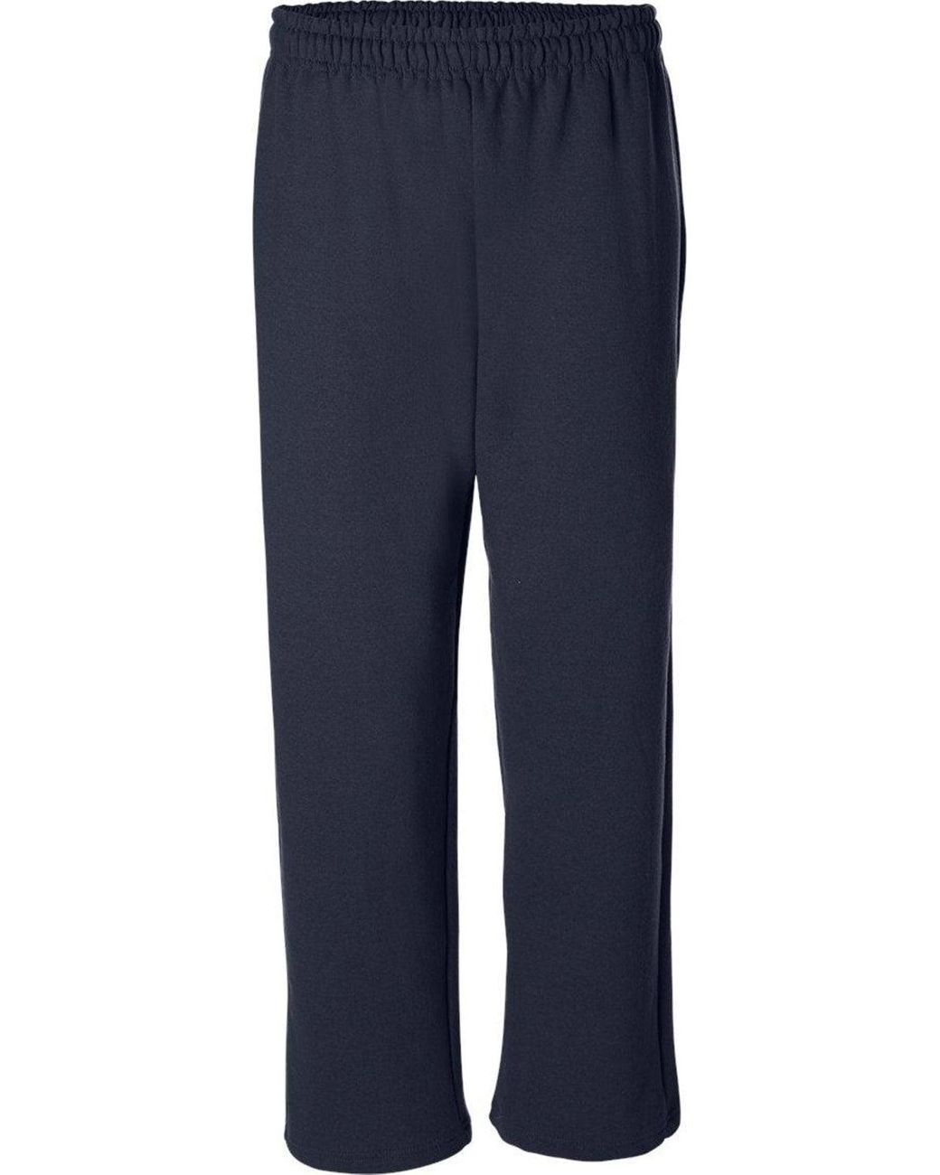 Gildan Heavy Blend Open-Bottom Sweatpants in Blue for Men | Lyst