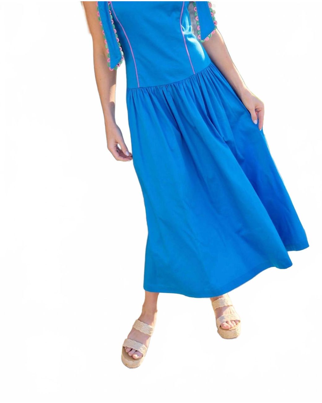 Alden Adair Anna Kate Dress in Blue | Lyst