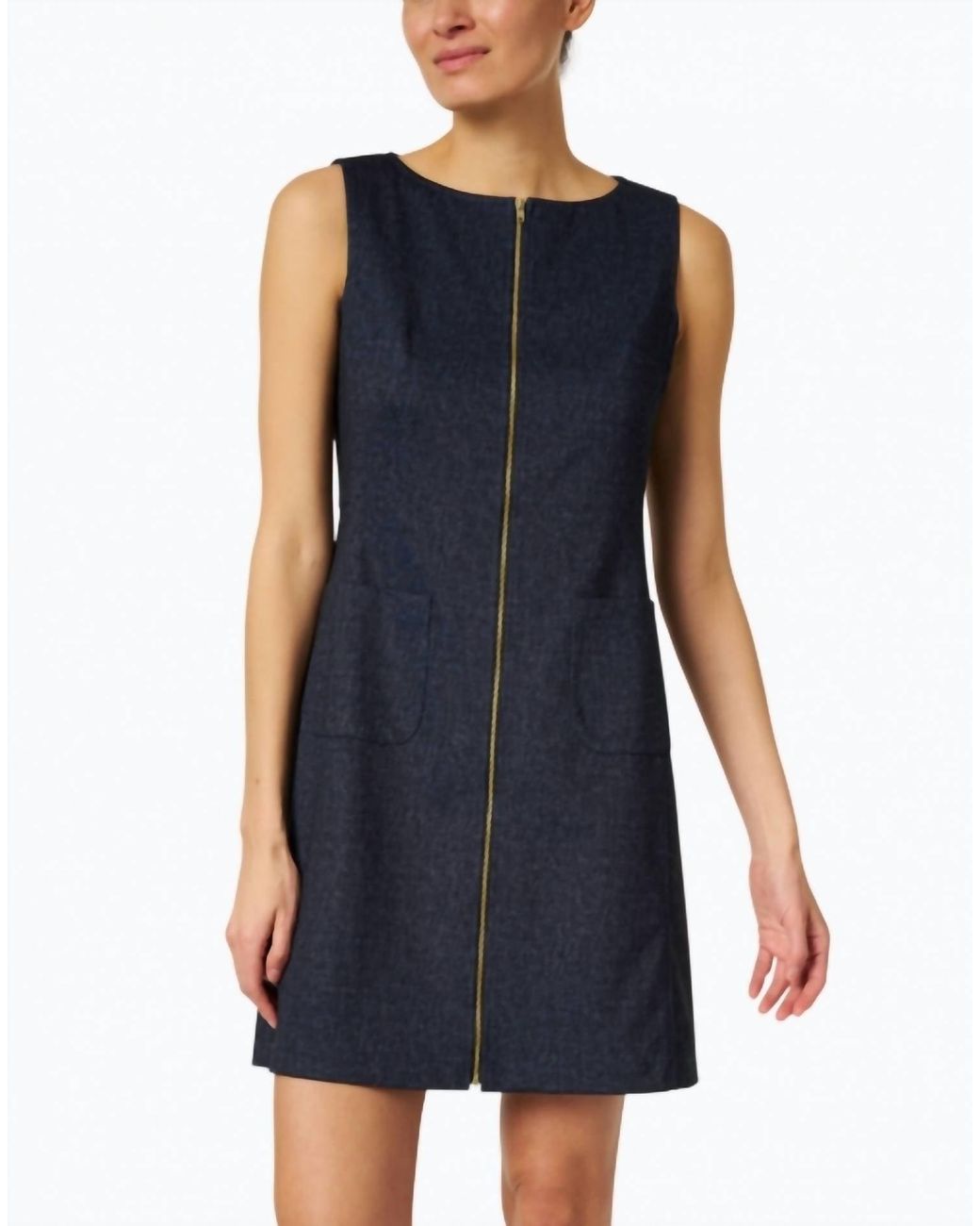 Jude Connally Becky Dress In Blue Lyst