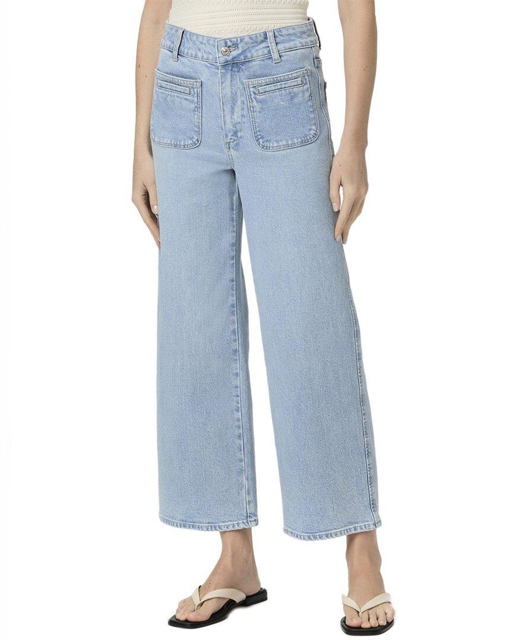 PAIGE Sasha Ankle Olevia Ankle Jean in Blue | Lyst