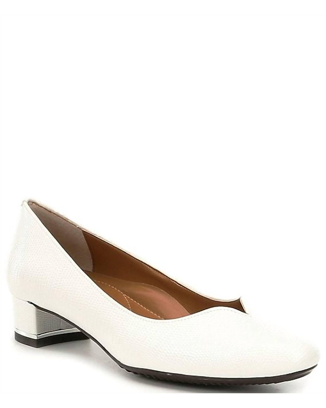 J. Reneé Bambalina Lizard Print Pumps in Natural | Lyst