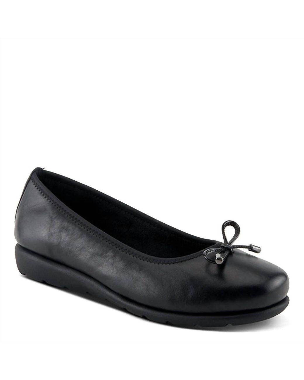 Spring Step Shoes Chesser Ballet Flat in Black | Lyst