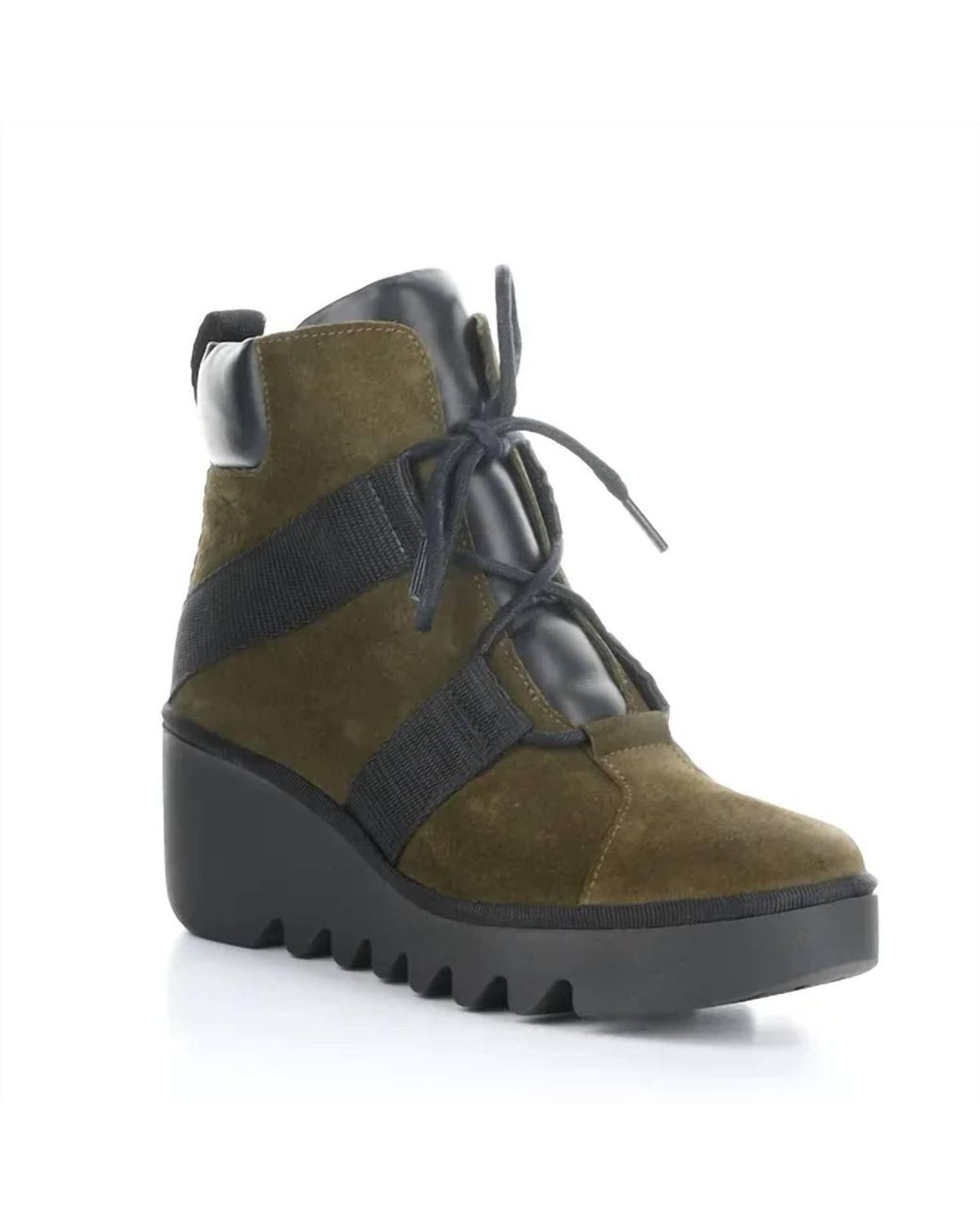 Fly London Blom460 Boots in Green | Lyst