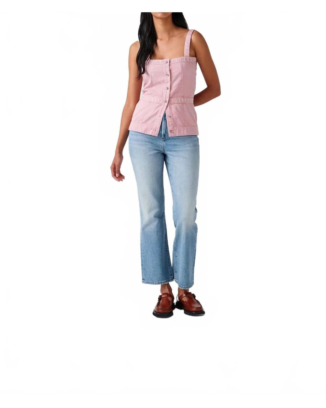 seventy + mochi Gigi Five Pocket Jeans in Blue | Lyst