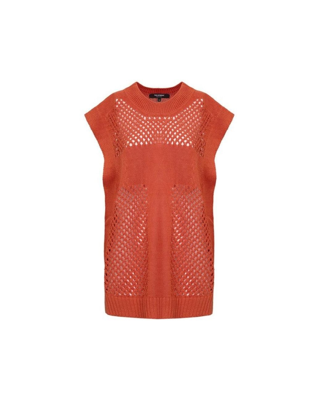 Takaturna Blaze Knit Vest With Breathable Design And Versatile Style in ...