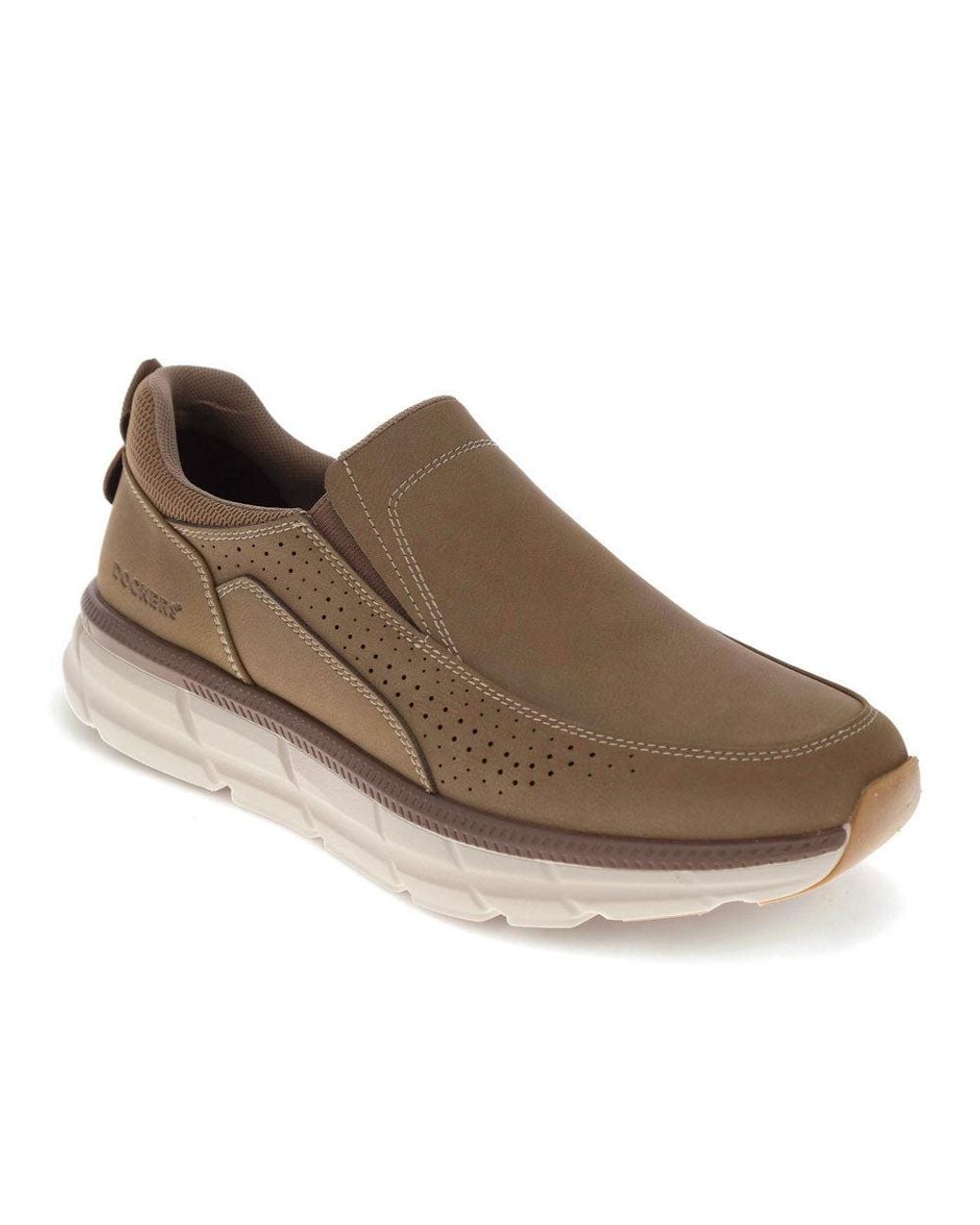 Dockers Go-Time Active Rebound Slip-On Sneaker in Brown for Men | Lyst