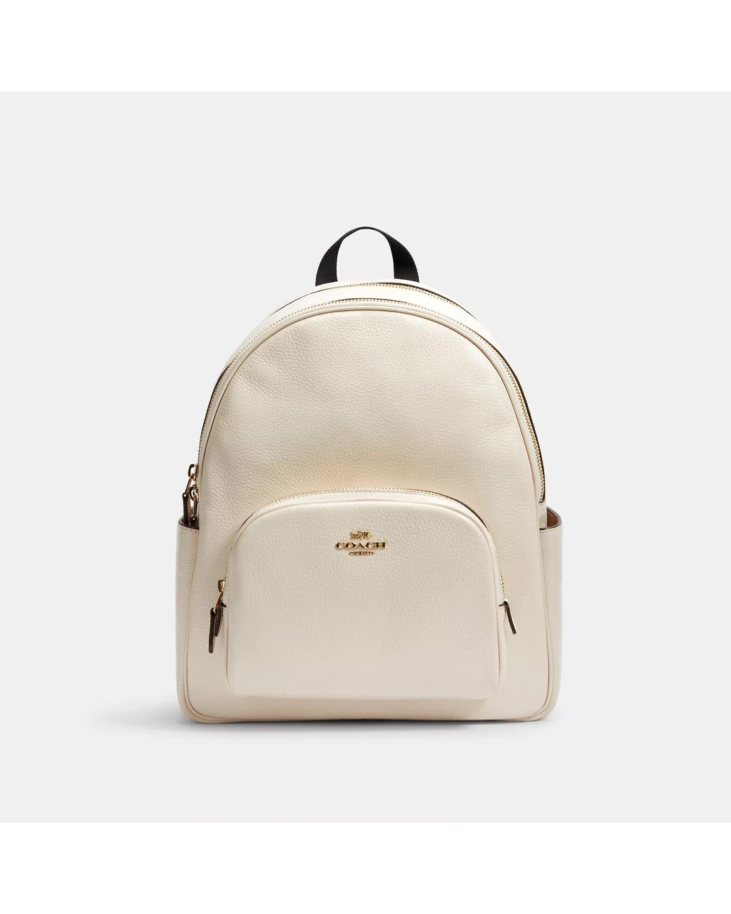 COACH Court Backpack in Natural | Lyst