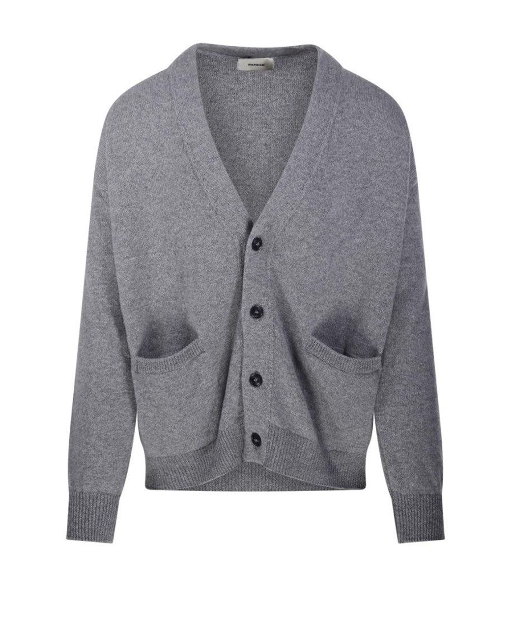 A PAPER KID Relaxed Fit Cardigan With Deep V-Neckline And Cashmere ...