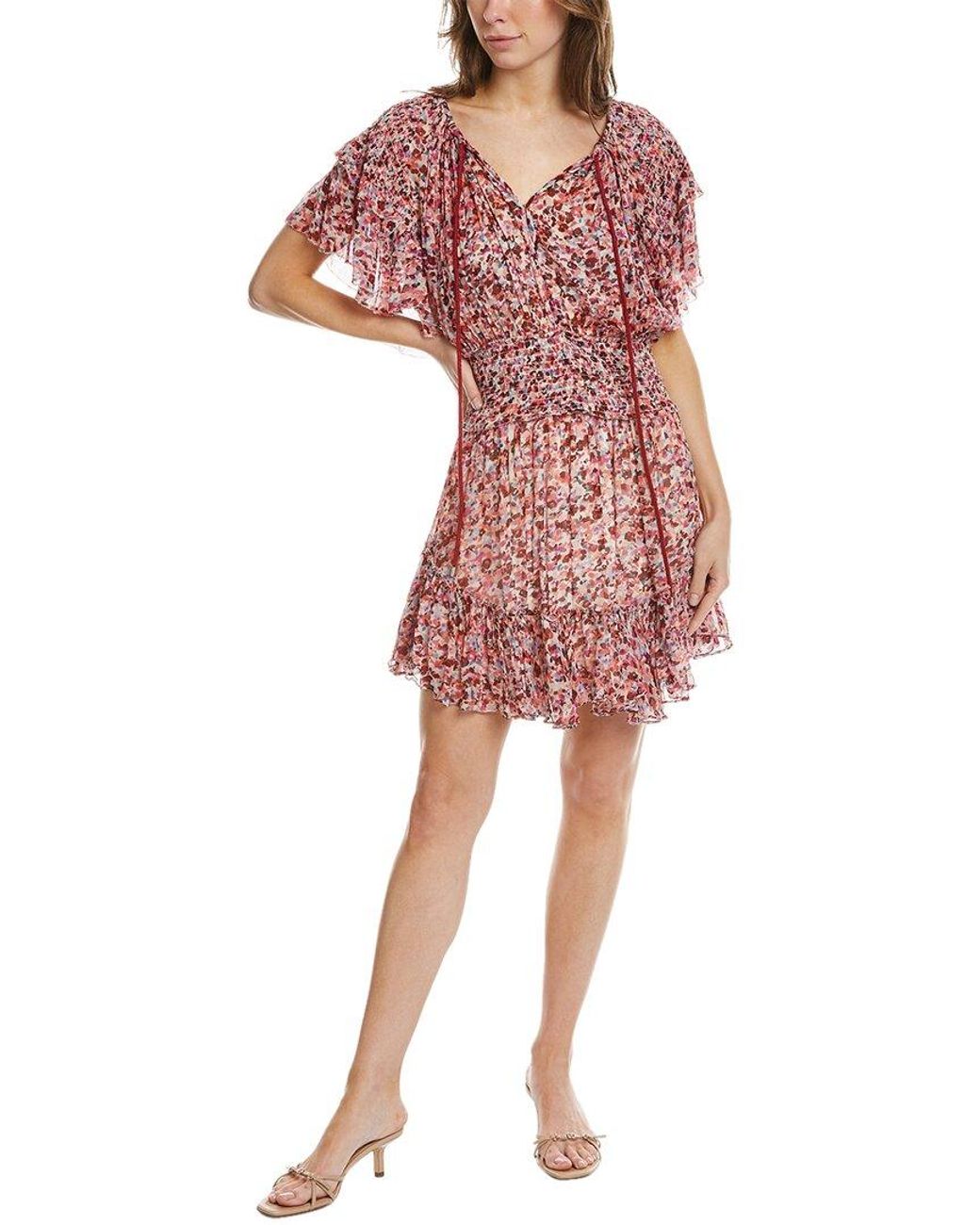 Isabel Marant Étoile Florise Mini Dress in Red | Lyst