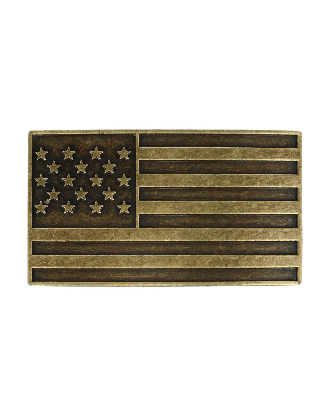 CTM American Flag Bronze Belt Buckle in Metallic for Men | Lyst