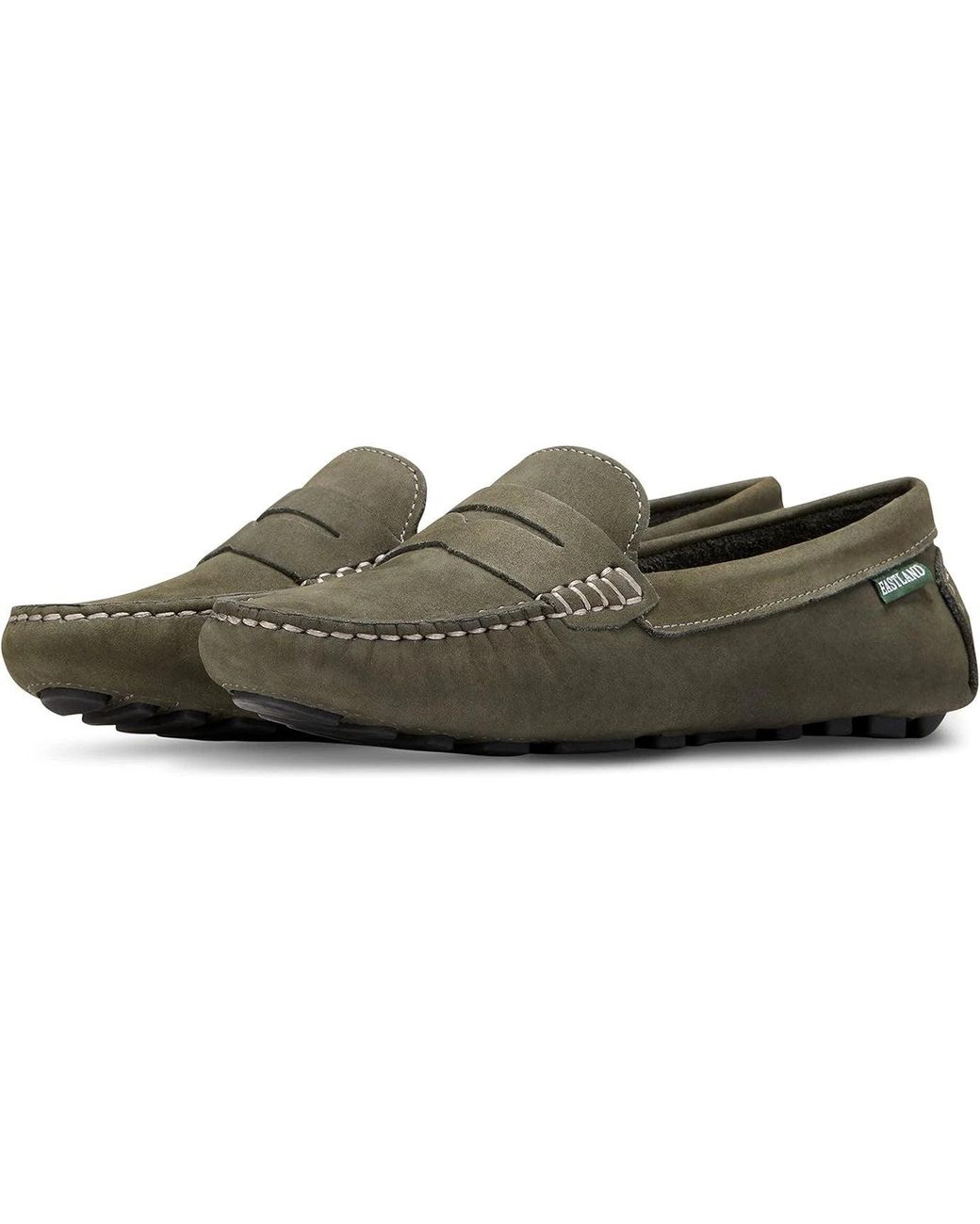 Eastland Patricia Penny Loafer Moc Toe Casual Shoes Zap1969 in Green | Lyst