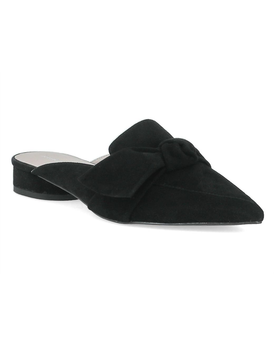 KOKO + PALENKI Quantum Suede Mule in Black | Lyst