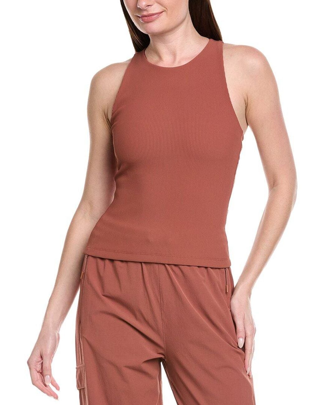 Beyond Yoga Refocus Classic Tank in Red | Lyst
