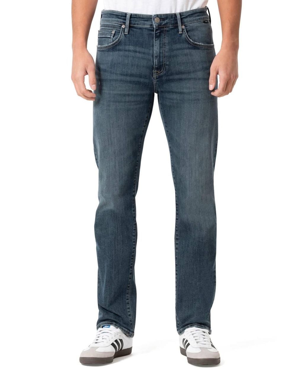 Mavi Jake Relaxed Fit Baggy Jeans in Blue for Men | Lyst
