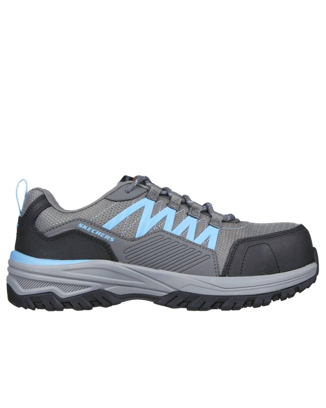 Skechers Fannter Lizal Composite Toe Work Sneakers in Blue | Lyst