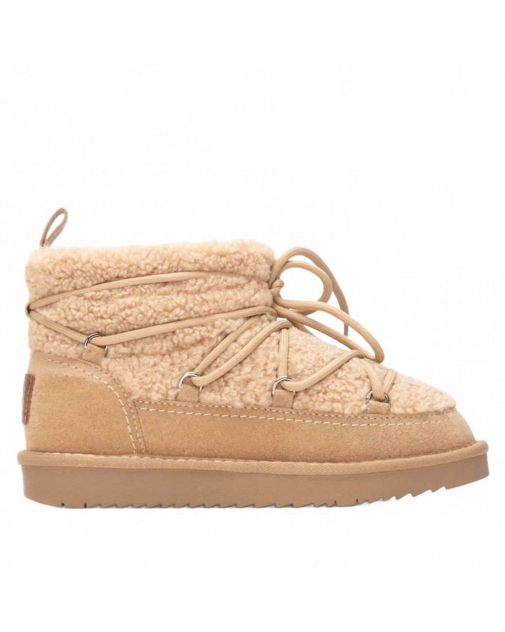 Xti Round Toe 144728 Booties in Natural | Lyst