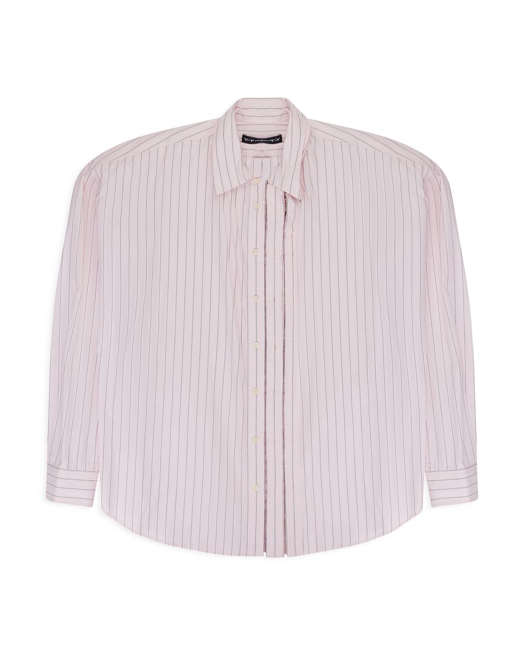 Y. Project Hook And Eye Pinstripe Long Sleeve T-Shirt in Pink for Men ...