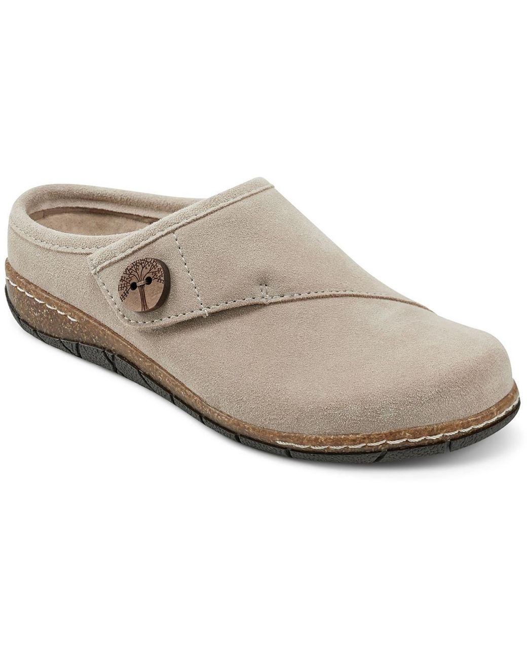 Earth Button Made Clogs in Gray | Lyst