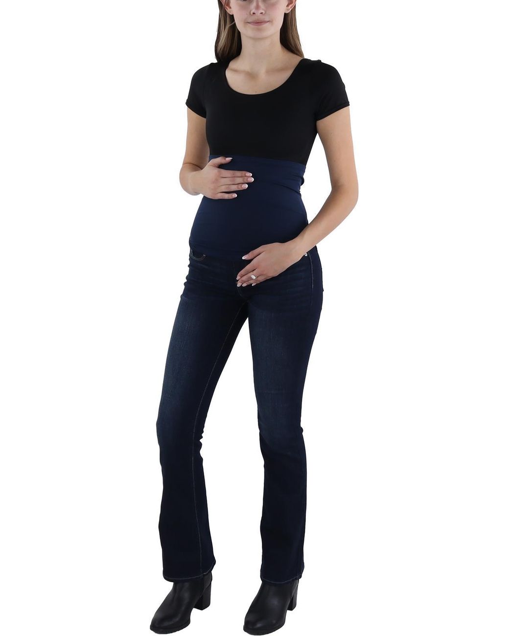 Signature by Levi Strauss & Co. Gold Label Crop Straight Leg Straight ...