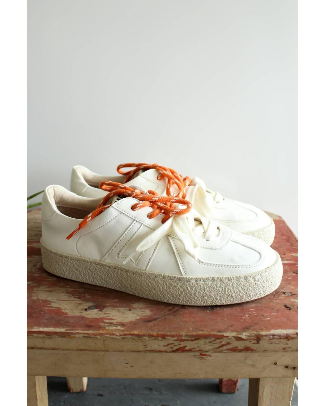 Moma Shoes Vintage Sneakers in White | Lyst