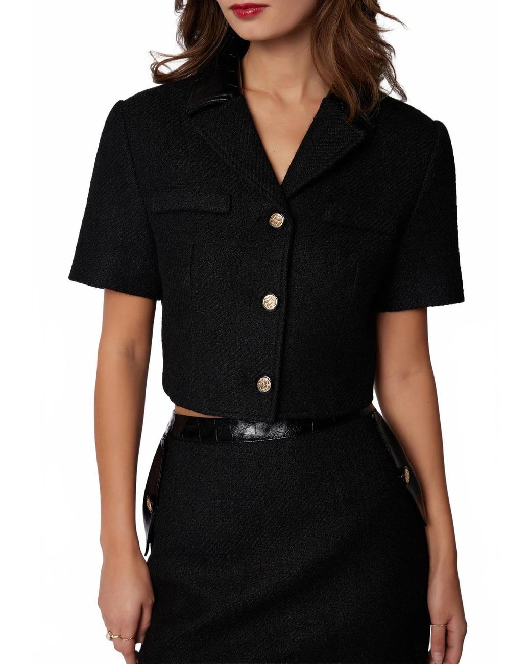 Lost + Wander Alessia Jacket in Black | Lyst