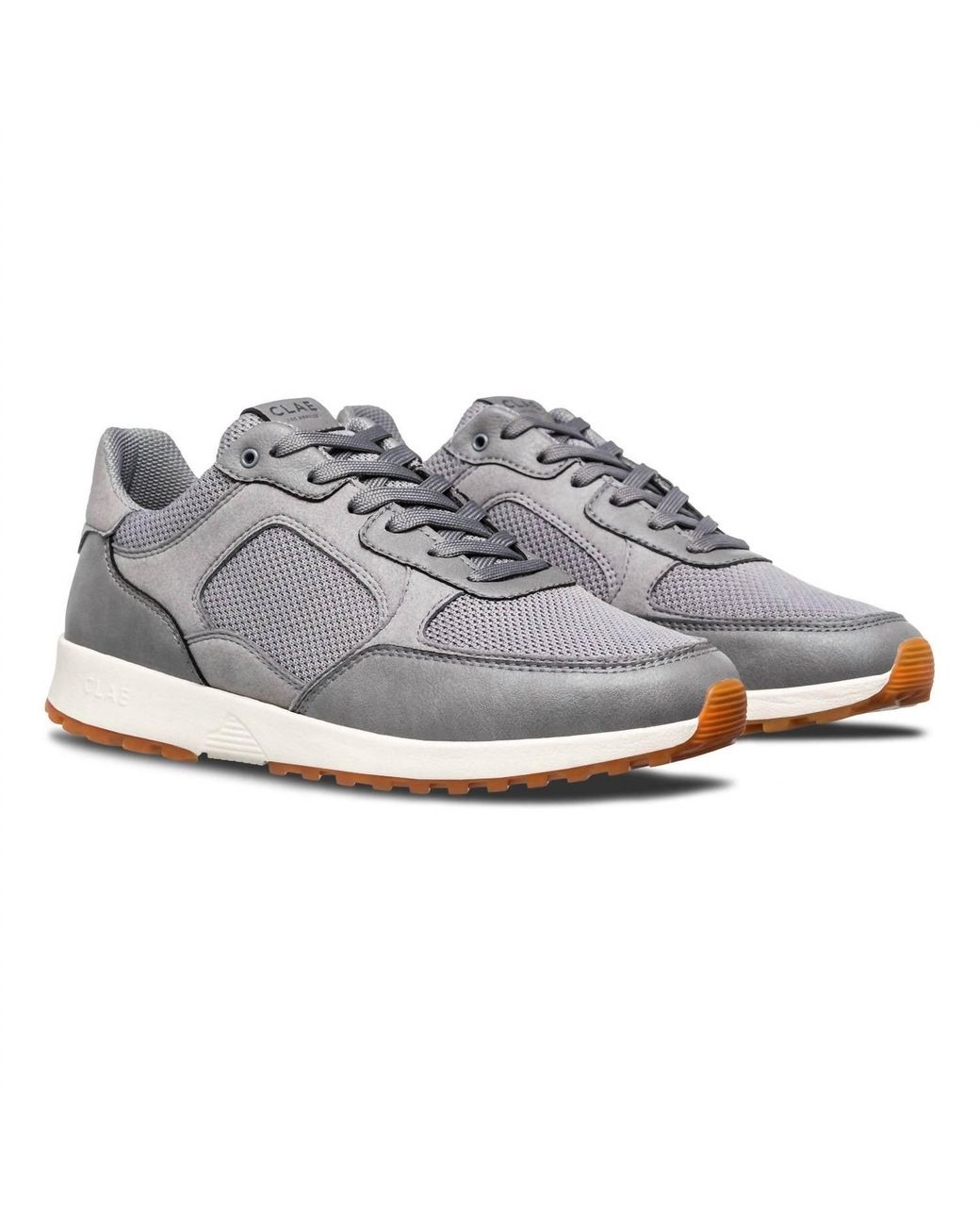 CLAE Joshua Vegan Trainer Shoes in Gray for Men | Lyst