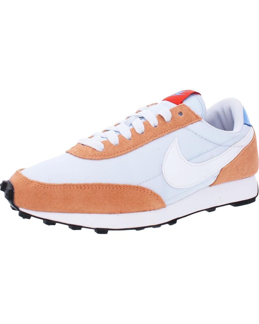Nike Daybreak Suede Performance Running Shoes in White | Lyst