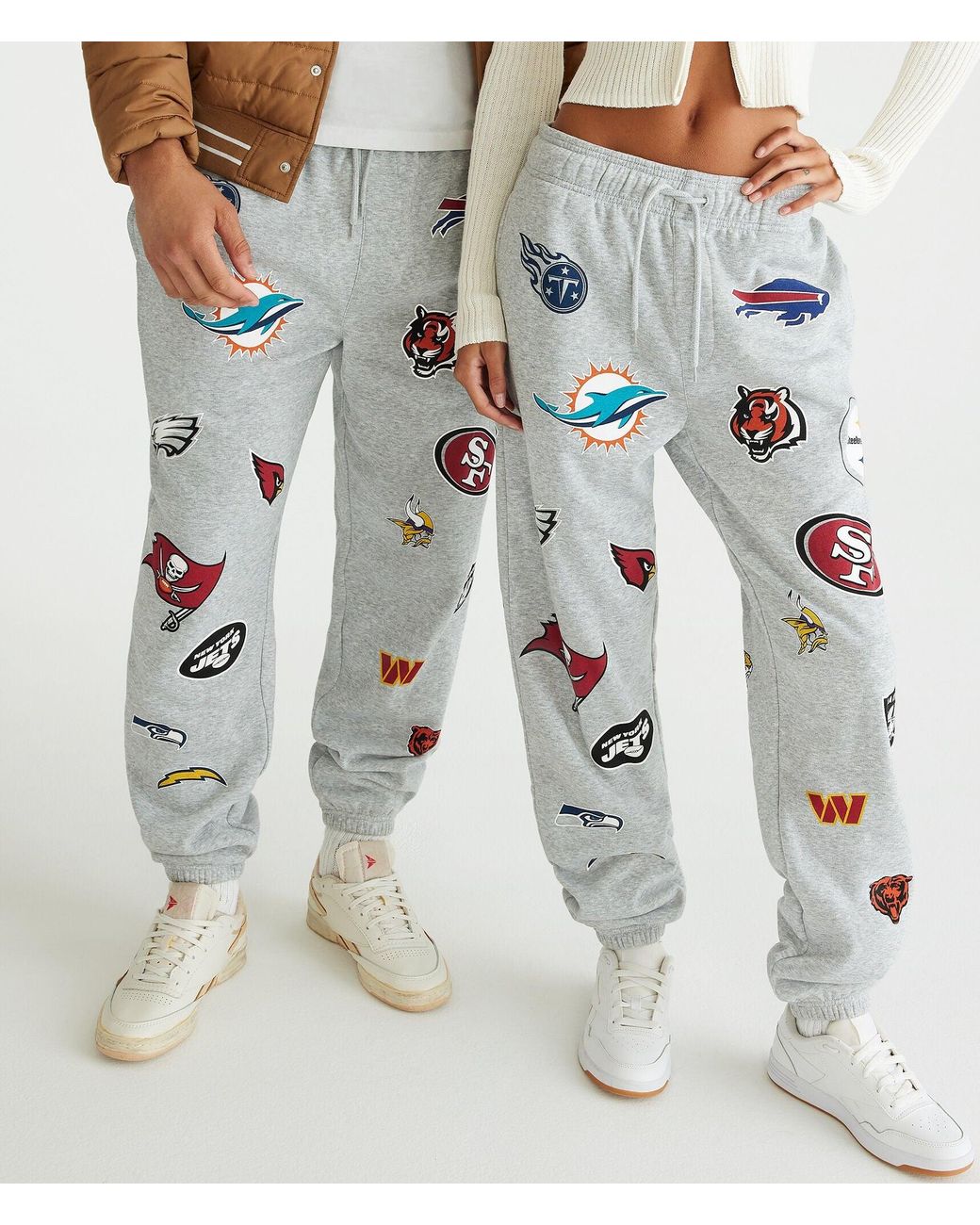 Aéropostale Nfl Team Logos Fleece Joggers in Gray for Men | Lyst
