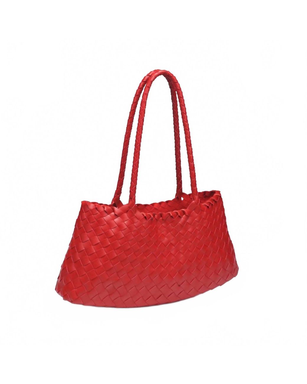 Moda Luxe Millie Woven Shoulder Bag in Red | Lyst
