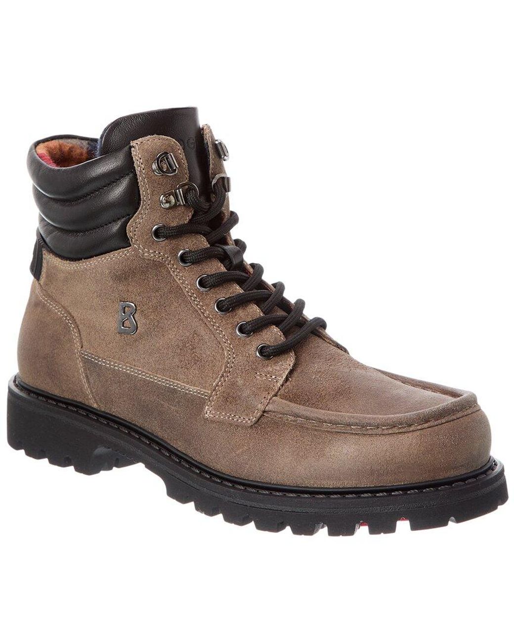Bogner Helsinki Suede & Leather Boot in Brown for Men | Lyst