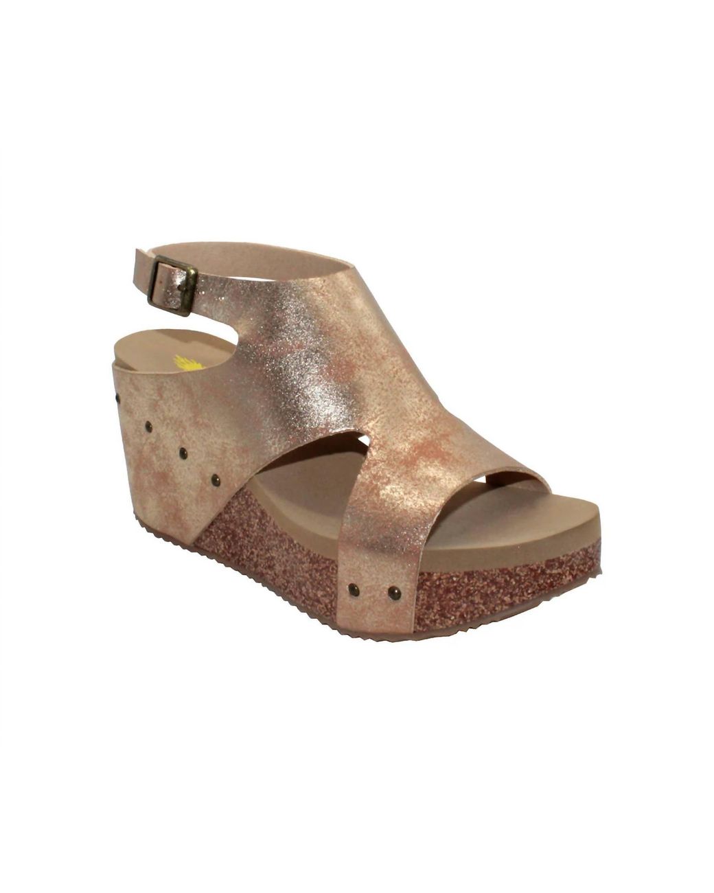Very Volatile Poolside Sandals in Metallic | Lyst