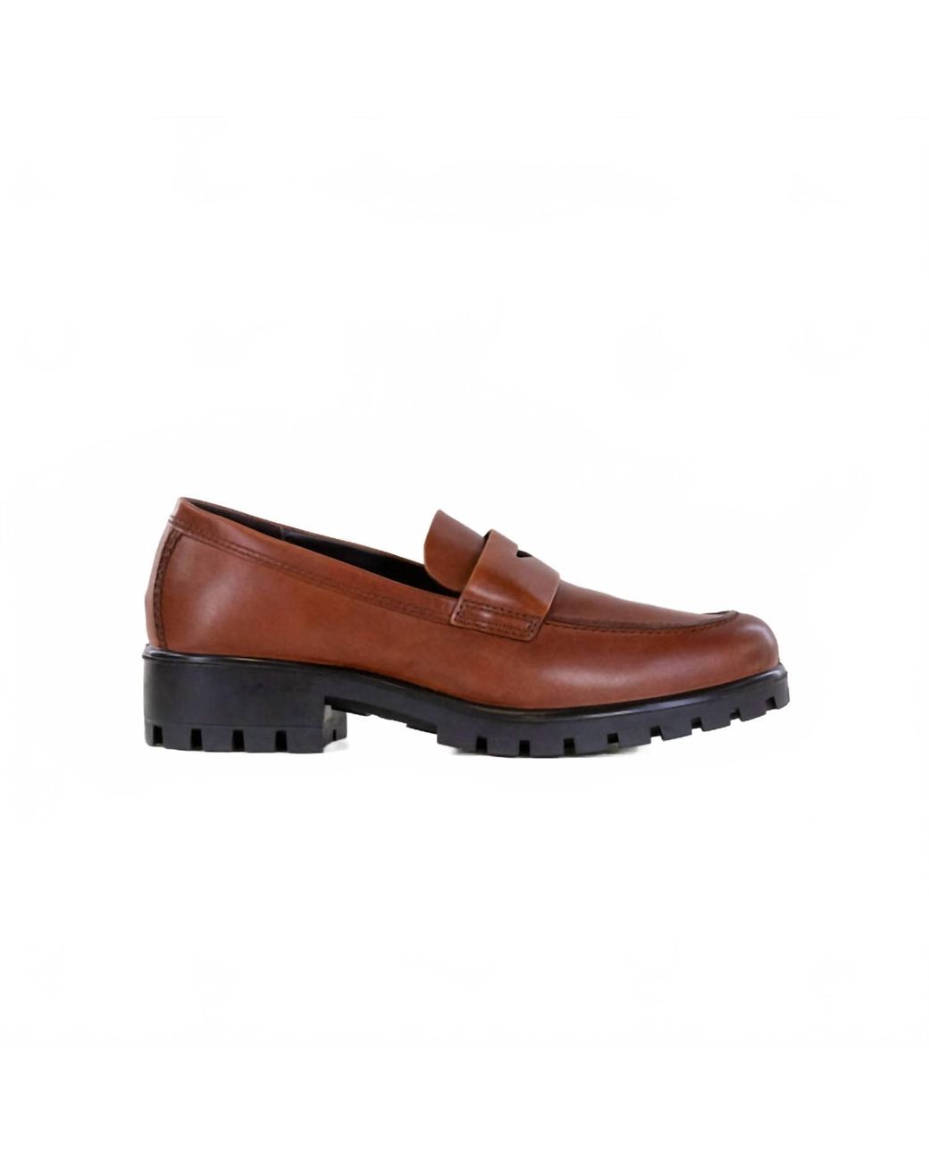 Ecco Modtray Penny Loafer in Brown | Lyst