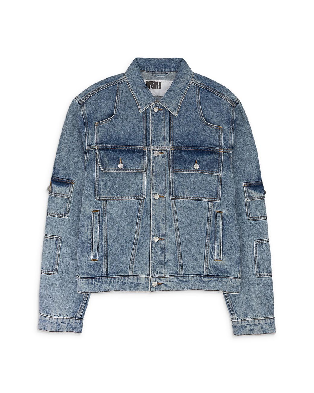 Sp5der Denim V3 Field Jacket in Blue for Men | Lyst