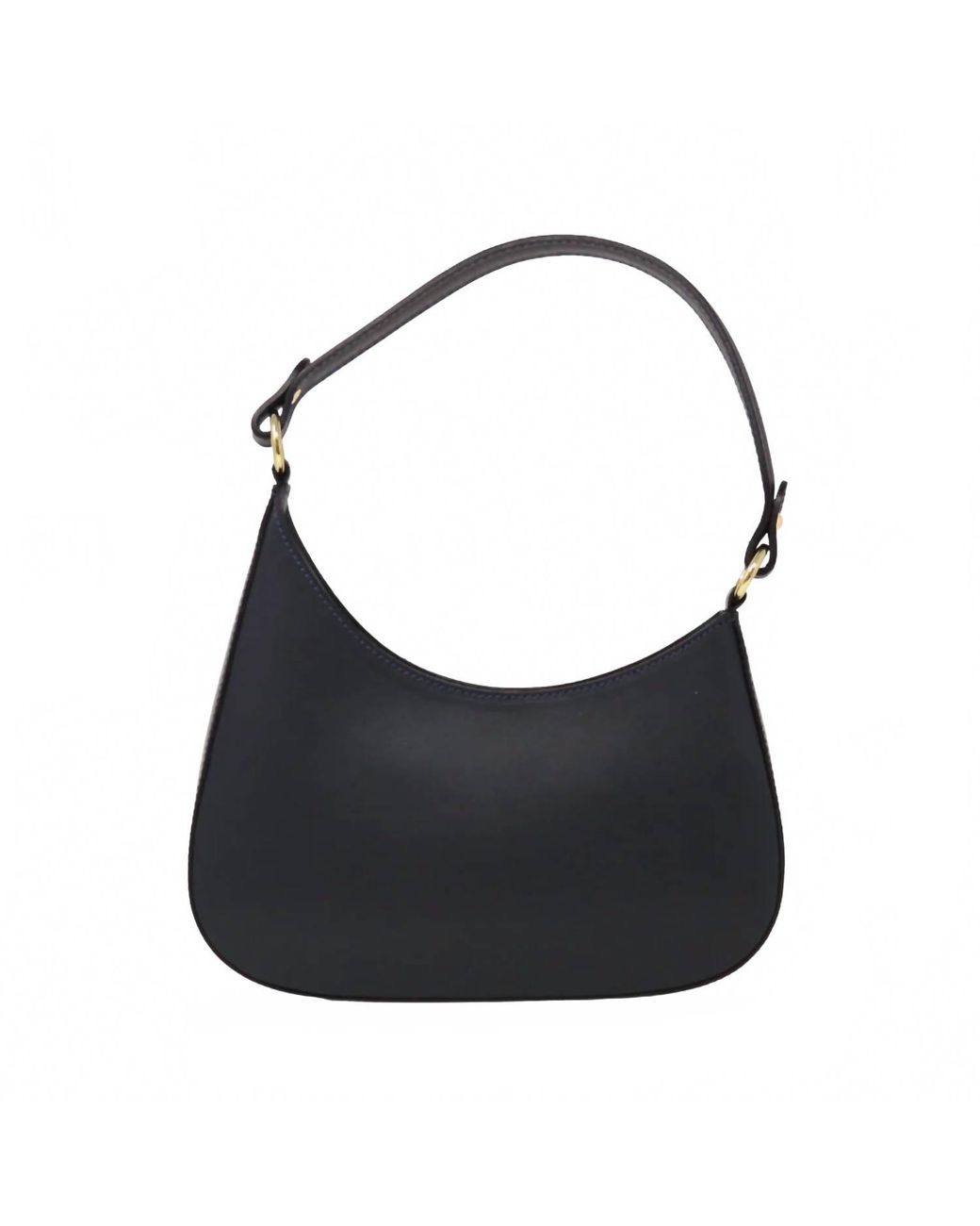 German Fuentes Italian Leather Shoulder Crossbody Bag in Black | Lyst