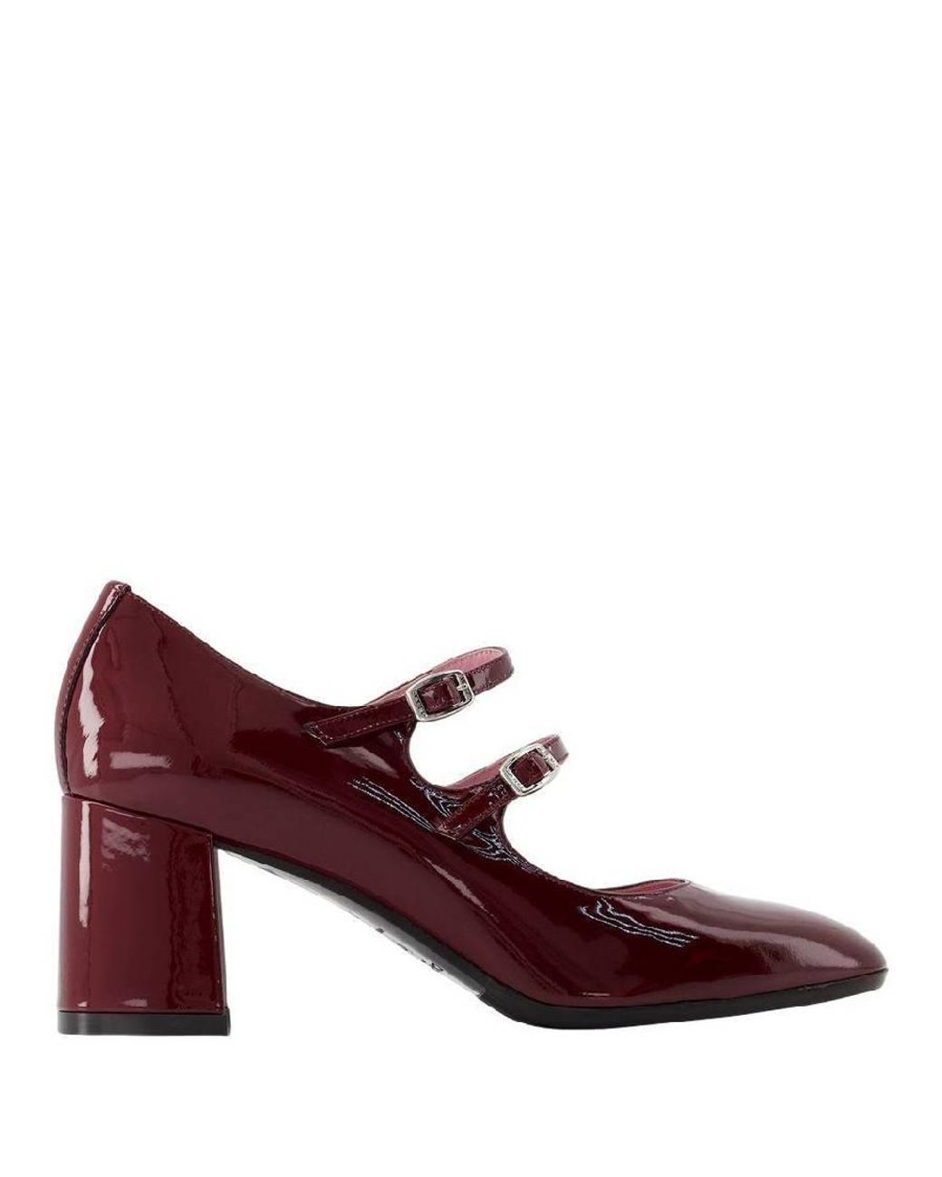 CAREL PARIS Alice Patent Leather Pump in Purple | Lyst