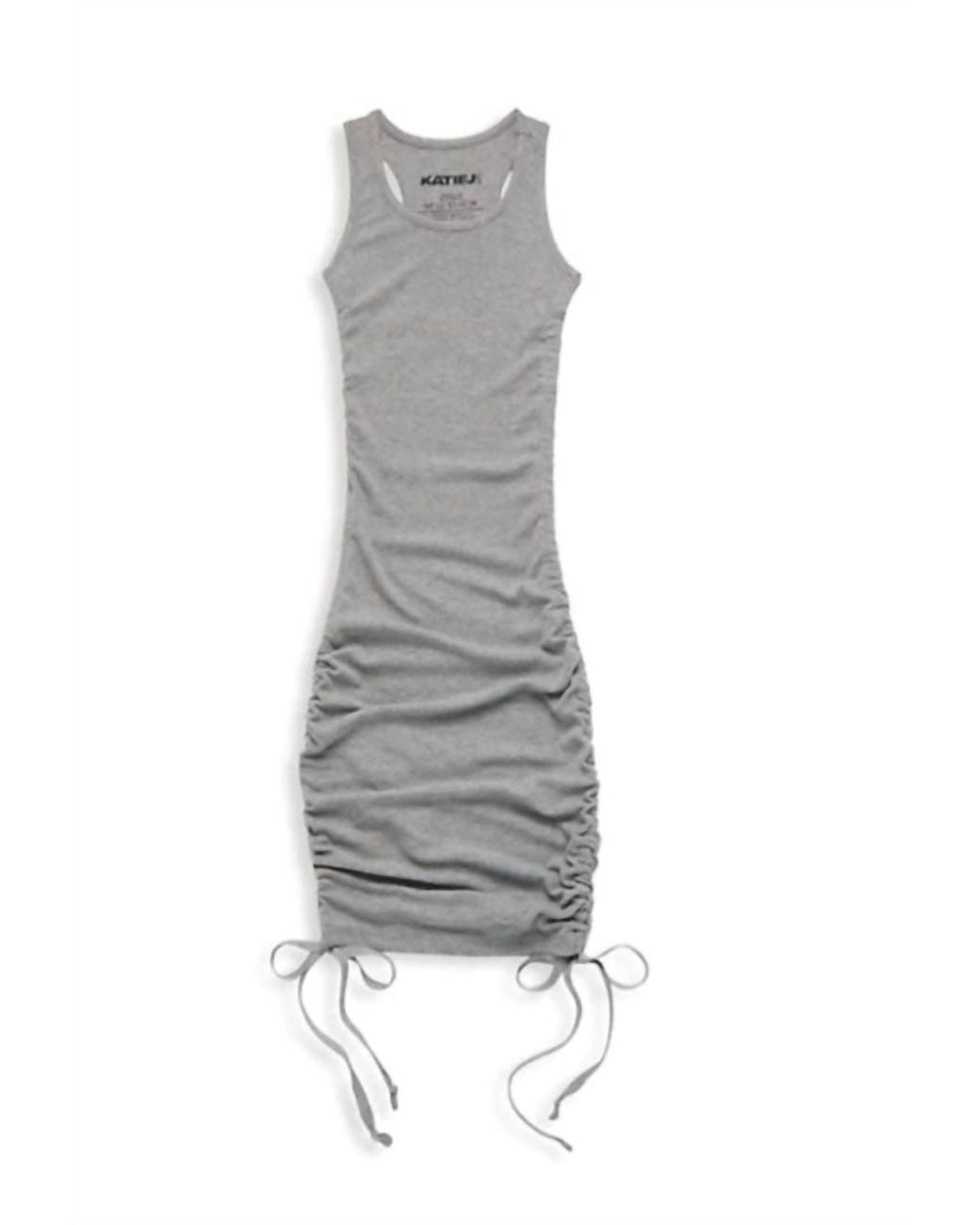KatieJnyc Girls Tween Livi Ribbed Tank Dress in Gray | Lyst